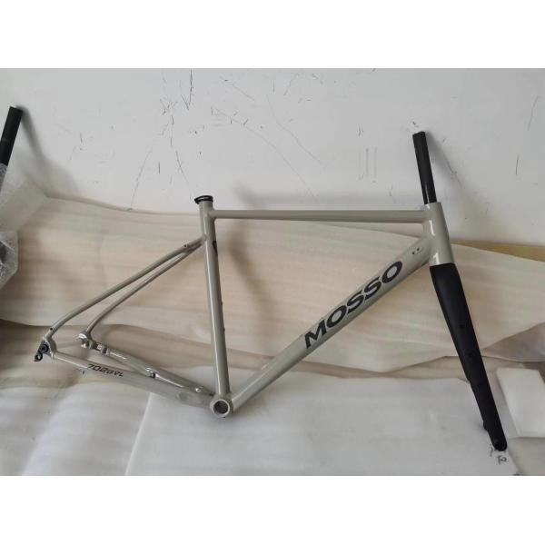 Quality Wide Tire Stock Gravel Bike Frame 700x45c Lightweight Beach Bicycle for sale