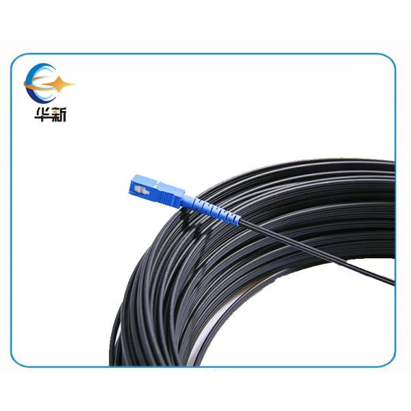 Quality Simplex Single Mode G657a Fiber Preconnectorized Drop Cable SC UPC LC UPC for sale