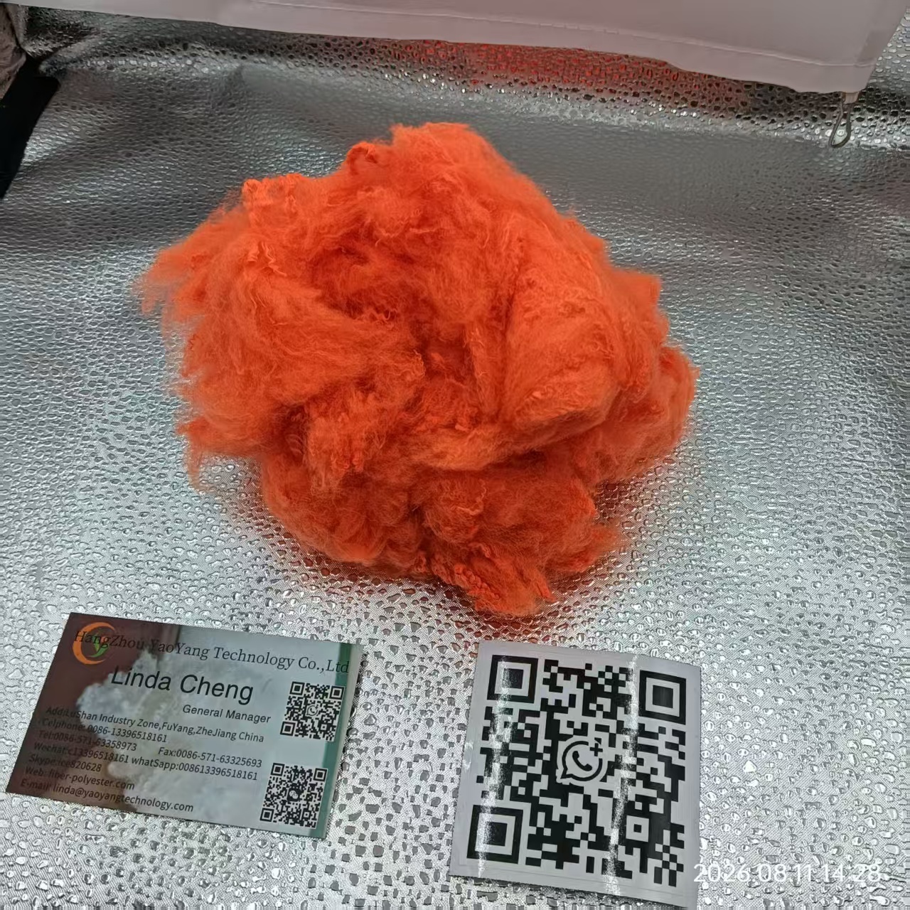 Quality Colorful Polyester Natural Fibre PSF Polyethylene Terephthalate Raw Material for sale