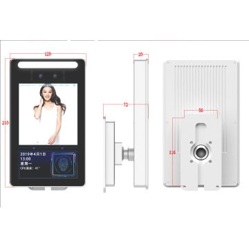 Quality Android 7.1 Rfid Reader Access Control Infrared Thermometers for sale