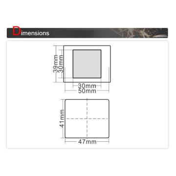 Quality COP LOP Elevator Push Button with Special Filing Process / Braille Lift Buttons for sale