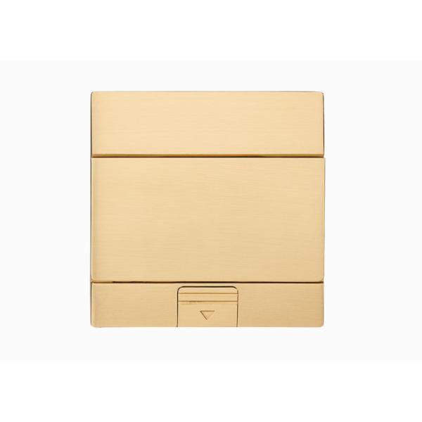 Quality Flip Lid Cover Floor Box Kit 1 Gang Cover Tamper Weather Resistant Receptacle Outlets for sale