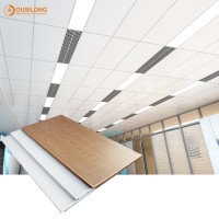 Quality Aluminum Clip In Suspended Perforated Acoustic False Ceiling 300x1200mm Dia 1 for sale