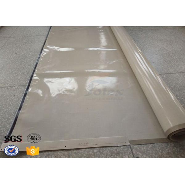 Quality High Abrasion Resistance PTFE Coated Fiberglass Fabric Cloth for sale