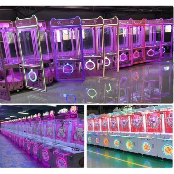 Quality Adjustable Claw Game Machine 1 Person Safety For Indoor Mall for sale