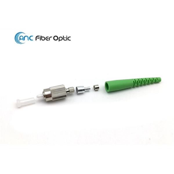 Quality FTTX FC Fiber Patch Cord Connectors , Single Mode Multimode Fiber Connector for sale