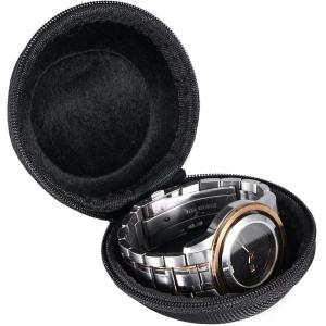Quality Round 8.7cm 3D Touch EVA Watch Case Waterproof Metal Plate Logo for sale