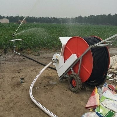 Quality Adjustable Spray Agriculture Hose Reel Irrigation System Versatile Watering for sale