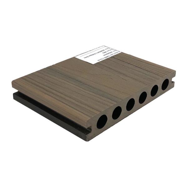 Quality Anti UV Hollow WPC Decking Flooring Co Extrusion Decking Planks HDPE for sale
