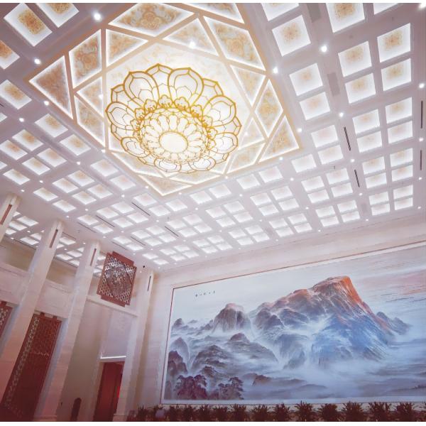 Quality New Chinese Style High Ceilings Chandeliers High Quality LED Light Sources for sale