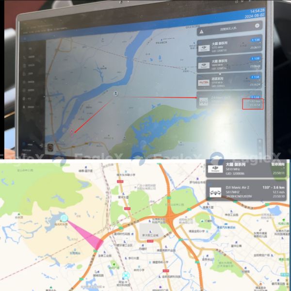 Quality Anti Drone Fixed FPV Drone Jammer Detection UAV Detector Finding Jamming System for sale