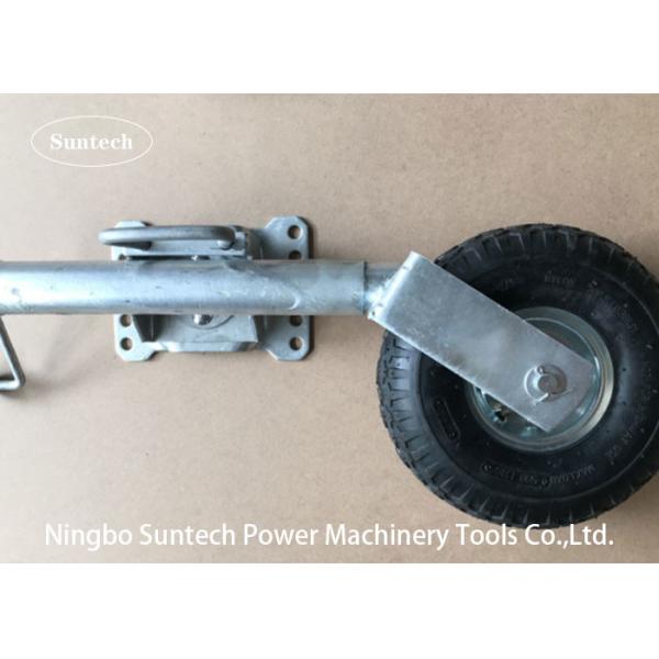 Quality Galvanised 500lbs Marine Swivel Trailer Jack With Pneumatic Wheel for sale