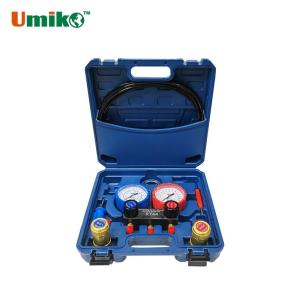 Quality Portable Refrigeration Gauge Set Easy Operation Automotive Ac Gauge Set for sale