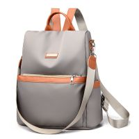 Quality Trapezoid Design Loungefly Unisex Solid Color Hiking Shoulder Backpack for for sale