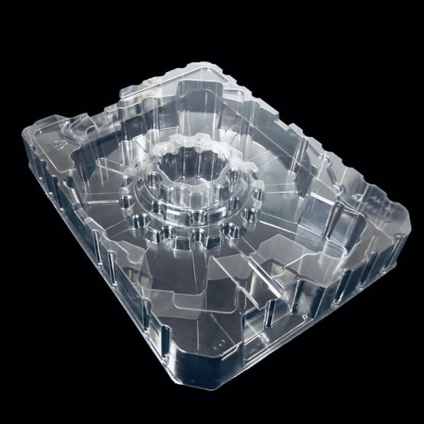Quality Transparent PET Plastic Packaging Blister Tray for Bearings Hardware Components SH-0026 for sale
