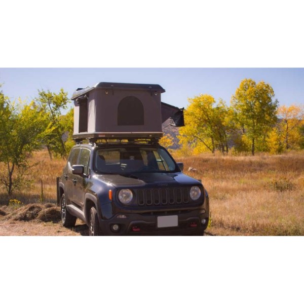 Quality Windproof OverRoam Automatic Roof Top Tent With Aluminum Telescopic Ladder for sale
