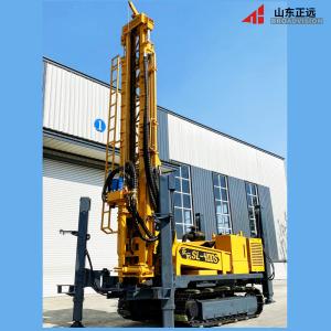 Quality Rotary Drilling Crawler Mounted Water Well Drilling Machine with Air Pressure 1 for sale