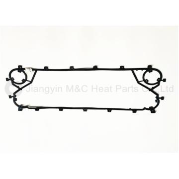 Black Heat Gasket , Plate Heat Exchanger Suppliers Heat Transfering Lightweight