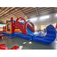 Quality Children Inflatable Bounce House And Slide Customized With Pool Stopper for sale