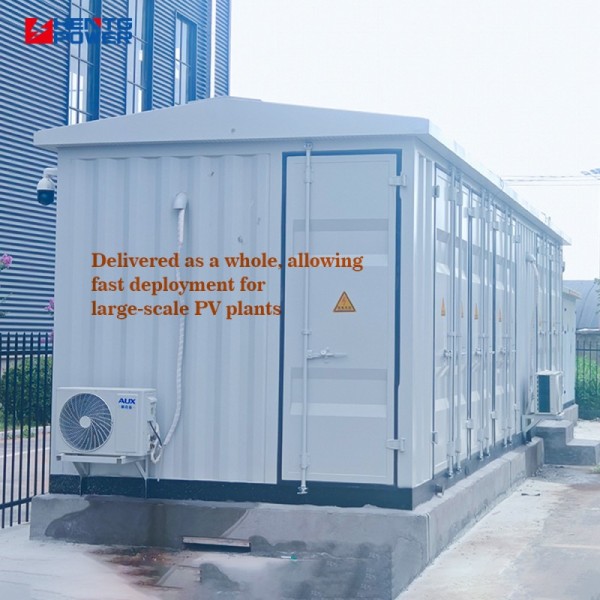 Quality Modular Outdoor Energy Storage Cabinet / Containerized ESS Solution for sale