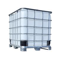China HDPE Metal Chemical Square Tank 1000 Ltr Tare Weight 56kg factory