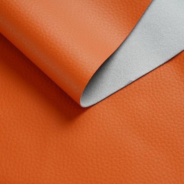 Quality Litchi Grain Silicone Faux Leather For Furniture Sofa Customized for sale