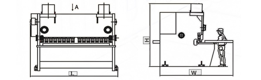 shear cutting machine