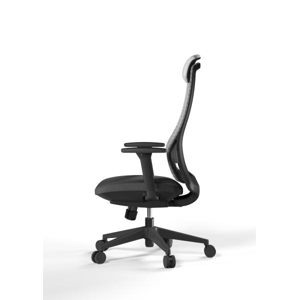 Quality 1140-1235mm Mesh Office Revolving Chairs Ergonomic Multiple Color for sale