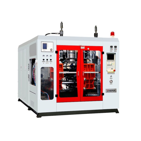Quality Toggle clamping system Extrusion Blow Molding Machine with view strip and fast cycle MP70DF for sale
