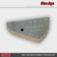 Quality Shape Ultrasonic Calibration Block Iiw V1 / Iiw Type 2 Calibration Block 1 Year for sale