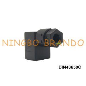 DIN 43650 Type C DIN 43650C Solenoid Coil Connector Plug 24VDC from ...