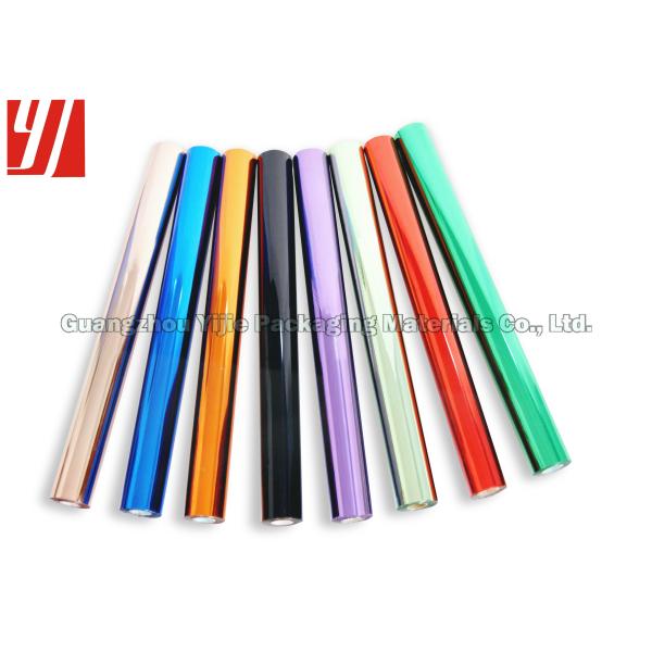 Quality OPP Laminates PET 0.64m*360m Colored Foil Rolls for sale
