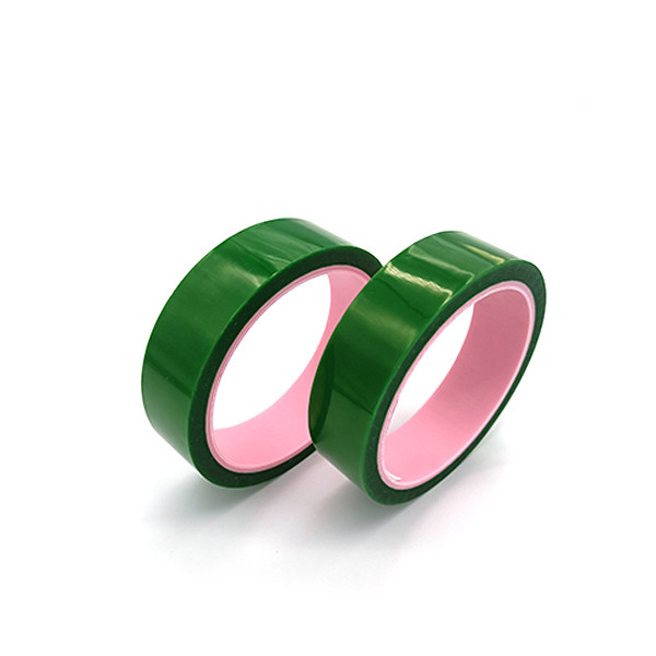 Quality E1-TH862G Masking Green Polyester Tape High Temperature Anti Static 2.4mil for sale