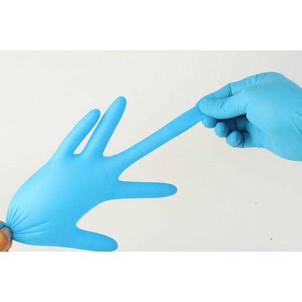 Quality Multifunction 100% Nitrile Medical Gloves Puncture Resistant for sale
