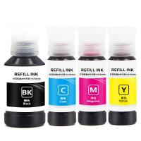 Quality 70ML T105 T106 Cartridge Code Dye Ink For Epson L7180 L7160 Printer for sale
