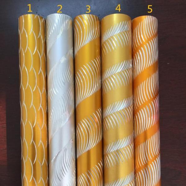 Quality Anticorrosion Spray Paint Carved Pipe Style Curtain Rods for sale