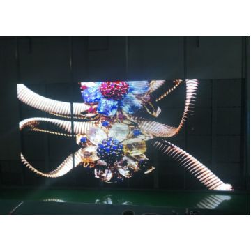 Quality 6500K 3.91mm Transparent LED Display For Theater Good Heat Dissipation for sale