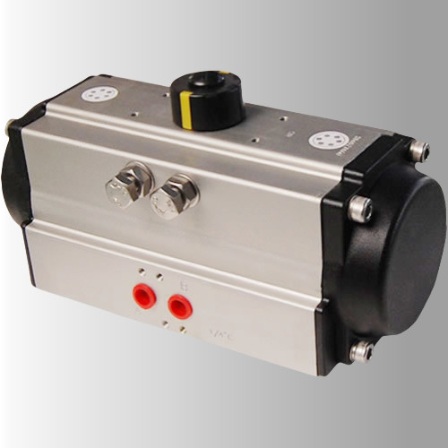 Quality Silver Double Action Pneumatic Actuator OEM Pneumatic Valve Actuators AT Series for sale