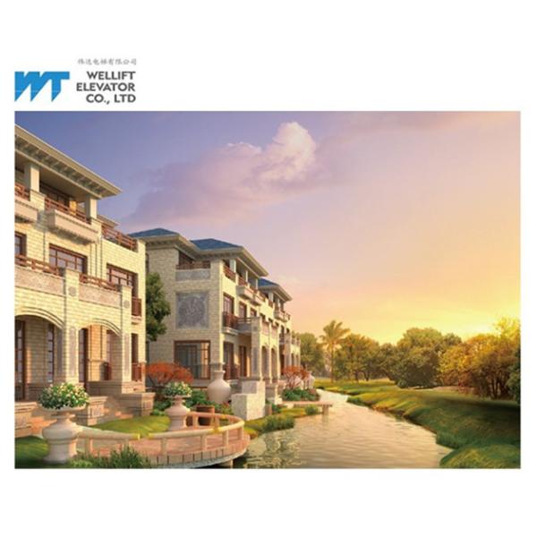 Quality Machine Roomless Residential Home Elevators VVVF Control With PM Gearless Drive for sale