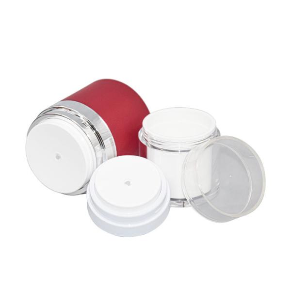 Quality Cosmetic Acrylic Airless Jar Skin Care Packaging 50g for sale