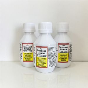 Quality Empty 125ml Tuscosed Linctus Bottle for sale