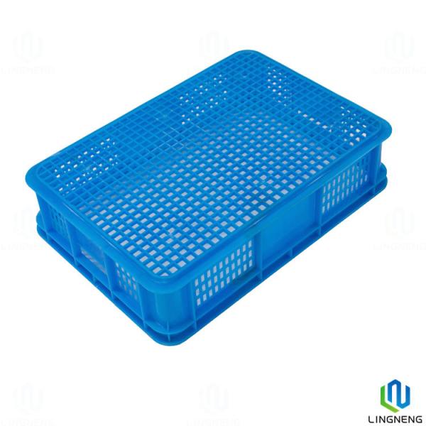 Quality Custom Plastic Fruit And Vegetable Crates Lightweight For Warehouses / for sale