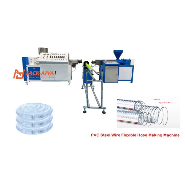 Quality Copper Wire Spiral PU Flexible Air Duct Pipe Making Machine for sale