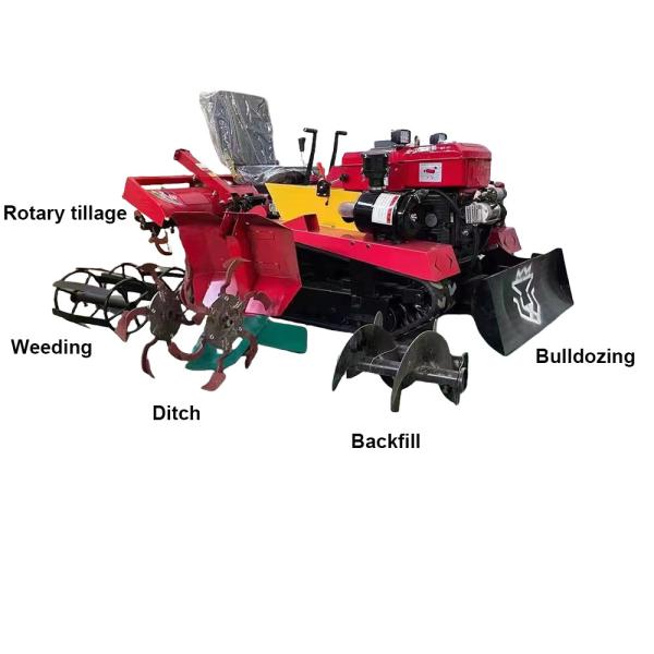 Quality 50hp Crawler Tractor Diesel Engine Farm Tractor Crawler for Mini Land Cultivatio for sale