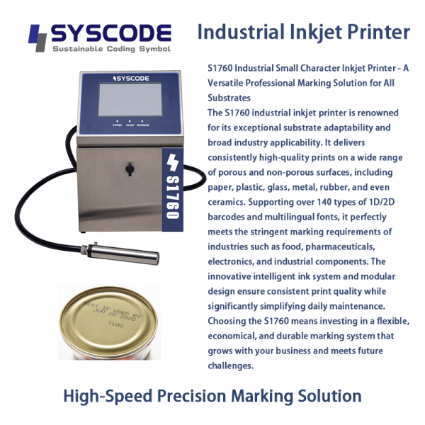 Quality Industrial Small Character Inkjet Printer - A Versatile Professional Marking for sale