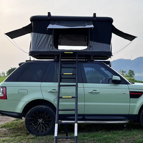 Quality Outdoor Large Car Top Tents For Camping 4 Person Hard Shell Roof Top Tent for sale