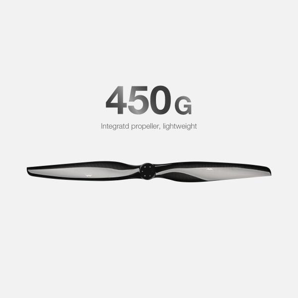 Quality 47 Inch 2 Blade CW CCW CF Propeller For Paramotor Multi Rotor Drone for sale