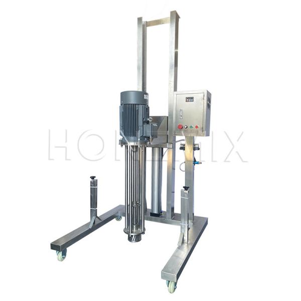 Quality Gel Detergent Liquid Mixer Machine Emulsifying High Shearing Lifting Homogenizer for sale