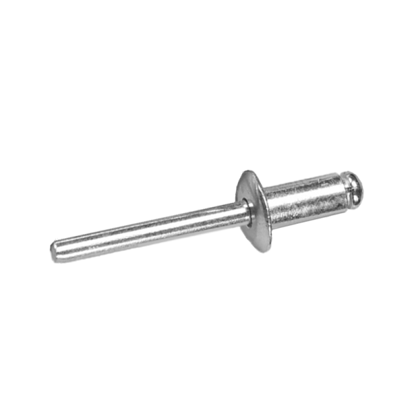 Quality Half-round head aluminum-iron blind rivets for single-sided operation, efficient installation, and reliable fastening in bulk M4M6 sizes for sale