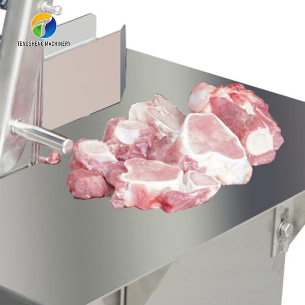 Quality Mutton Chicken Meat Cutting Machine , Canteens Regulating Valve Band Saw Bone for sale
